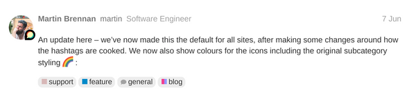 Latest version of Discourse - 3.1 has been released!